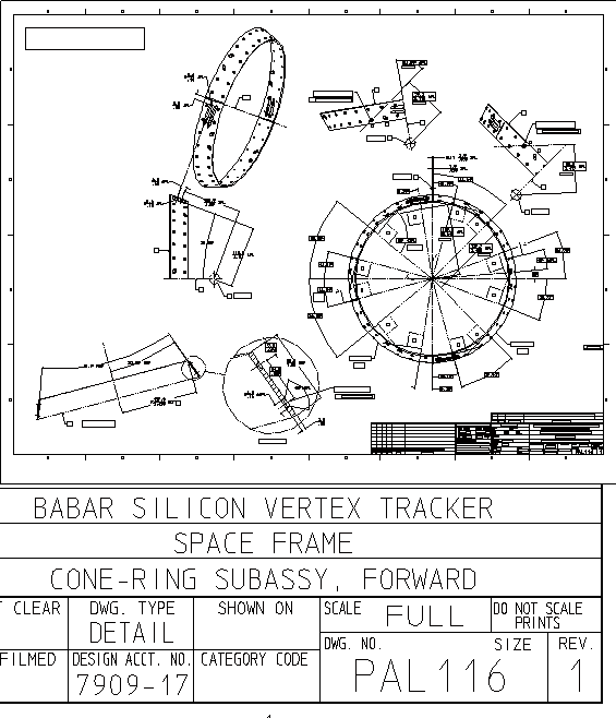 Space Frame Drawing List