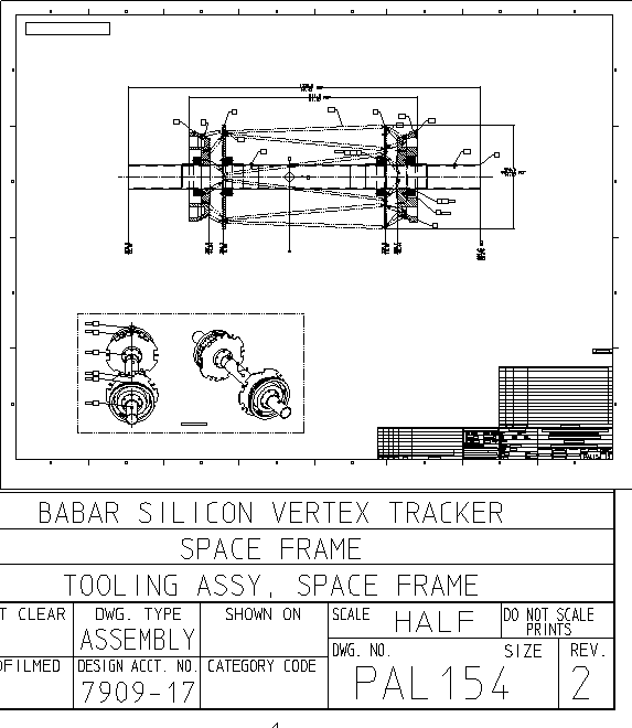 Space Frame Drawing List